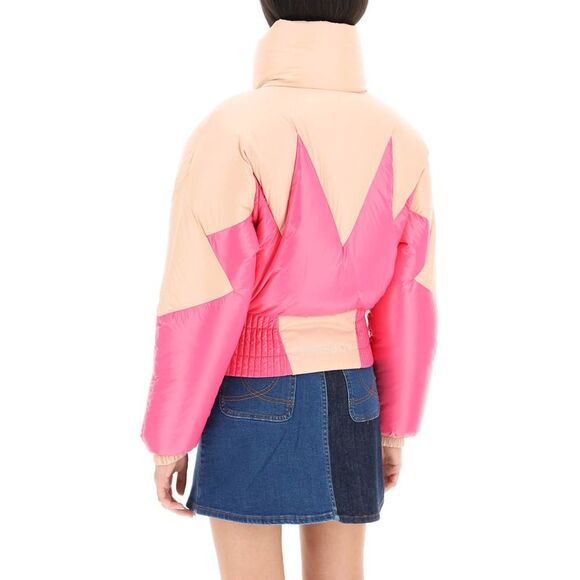 KHRISJOY | Jackets & Coats | Khrisjoy Puff Peak Cropped Puffer Jacket ...